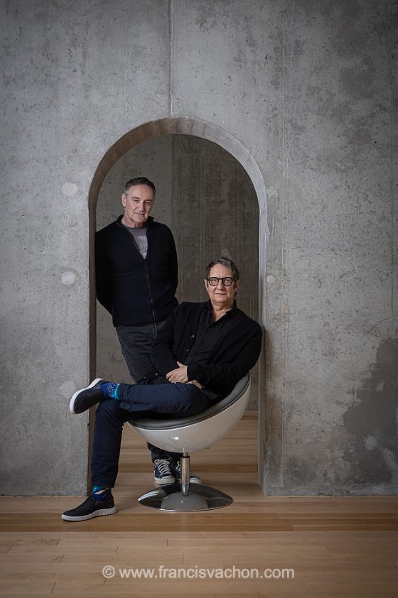Portrait: Yves Jacques et Robert Lepage - Francis Vachon - Photographe ...